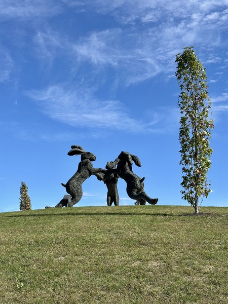Dancing Hares | ColumbusMakesArt.com (en-US)