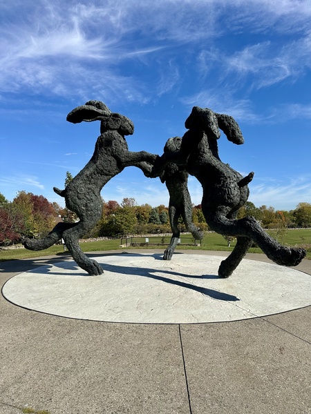 Dancing Hares | ColumbusMakesArt.com (en-US)